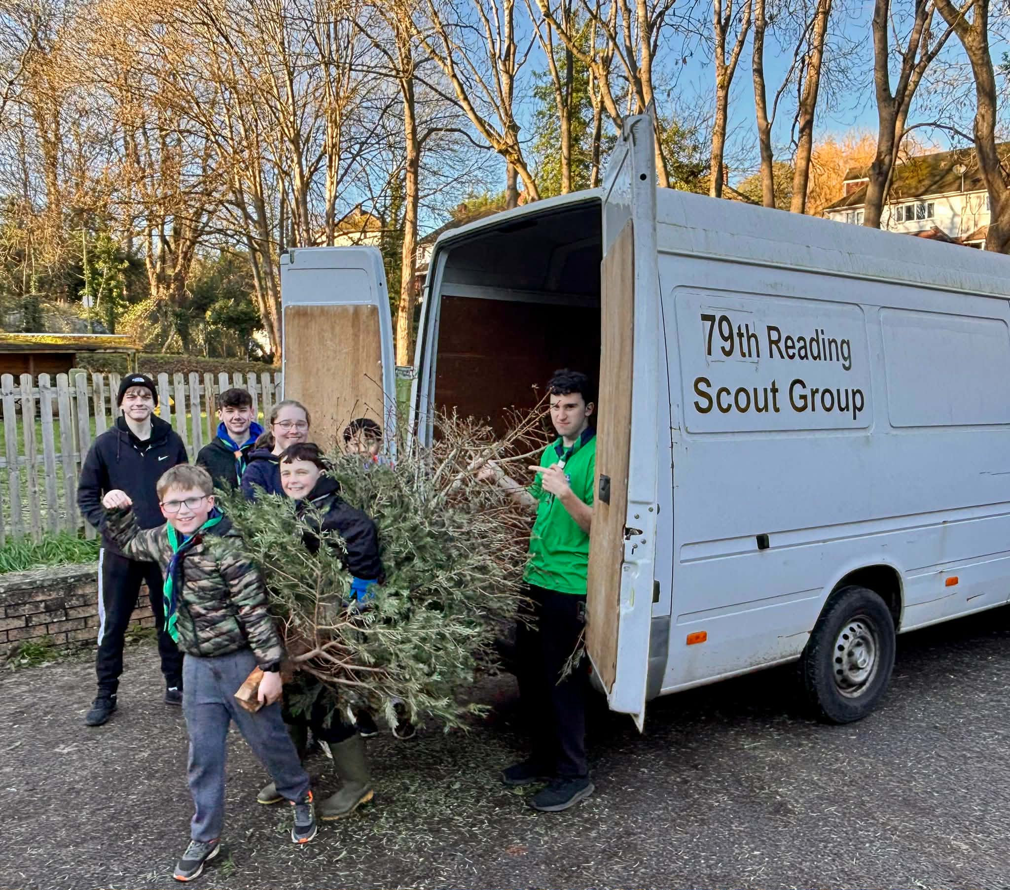 79th Reading recycle tonne of trees for festive fundraiser – Berkshire ...
